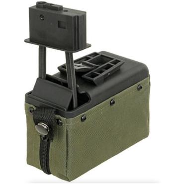 A&k m249/lmg sound control box magazine (1500 rounds – od) – Extreme ...