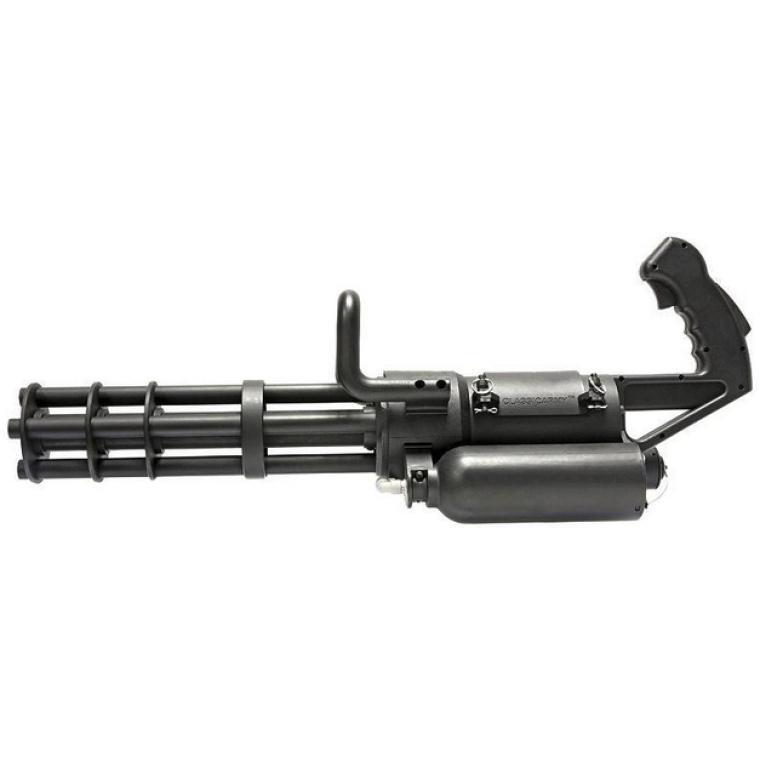 Classic army m134 micro mini gun (powered by green gas – black – 0.5j ...