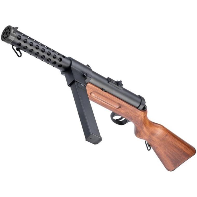 Snow Wolf MP-18 AEG SMG (Metal - Real Wood Stock - SW-021 - SEMI ONLY/1 ...