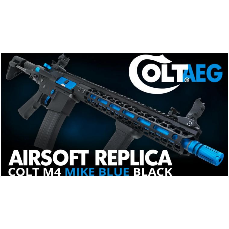 Cybergun colt mike m4 pdw aeg blue - Extreme Airsoft